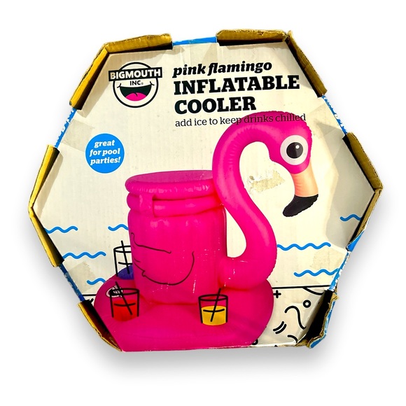 Big Mouth | Party Supplies | Nib Pink Flamingo Bigmouth Inflatable ...
